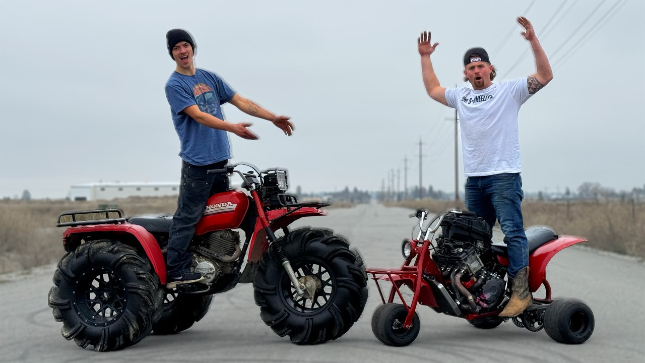 Testing the Worlds Fastest 3 Wheeler with Shred Eighty - YouTube