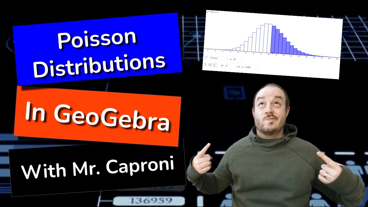 How to do Poisson Distributions on Geogebra - YouTube