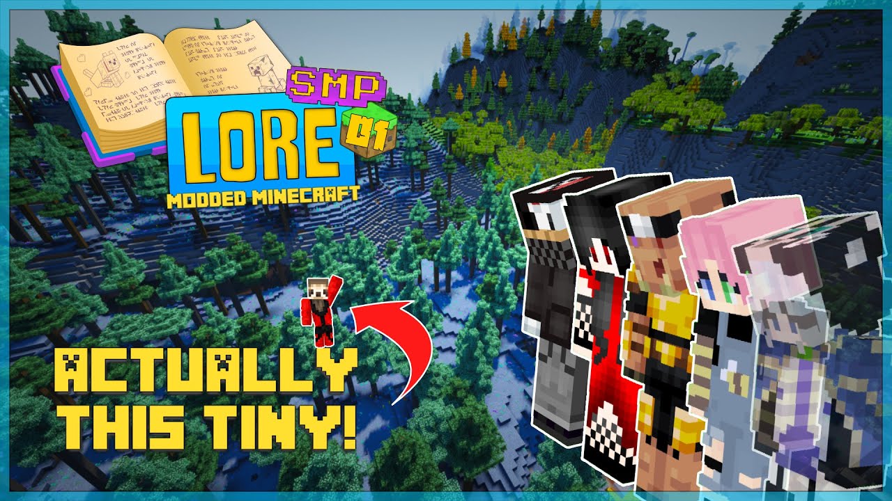 WHAT IS THIS STRANGE WORLD? Lore SMP Ep. 01 Modded Minecraft - YouTube