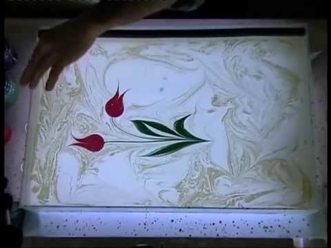 Ebru Yapımında Tekne ve Boya Ayarları - İbrahim Sami Özen