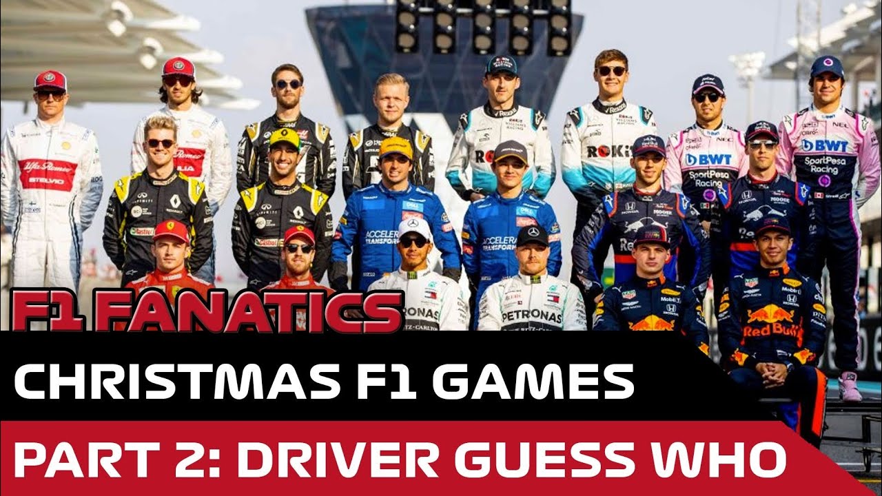 Christmas F1 Games Part 2: Driver Guess Who? - YouTube