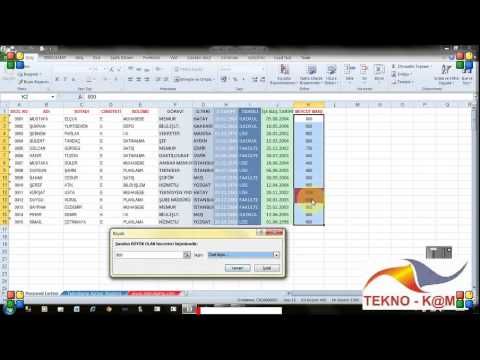 Excel01 Giriş Sekmesi Stiller Grubu - YouTube