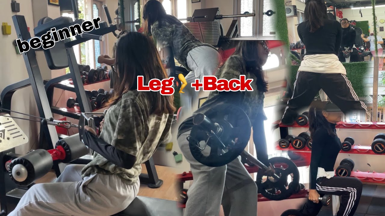 What I do in the gym? || 2 days || Leg + back day || Loko - YouTube