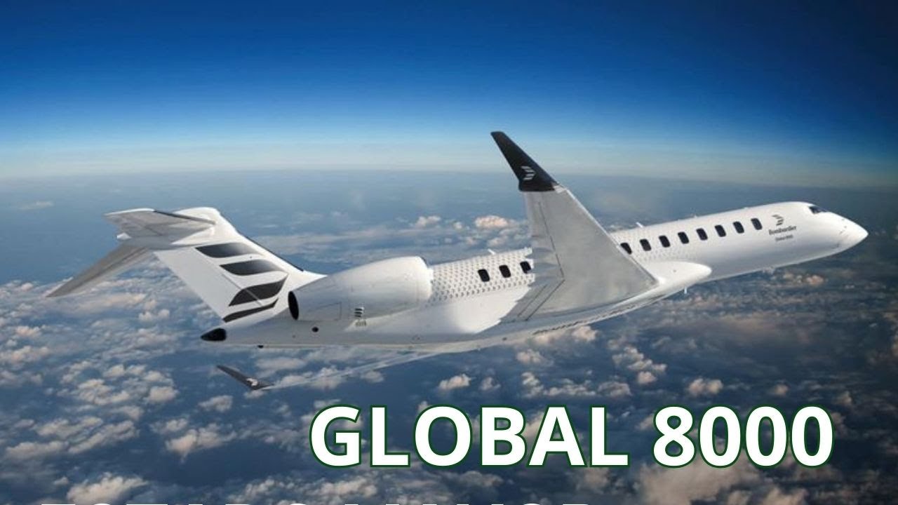 Bombardier inicia en México la producción del Global 8000, el avión más ...