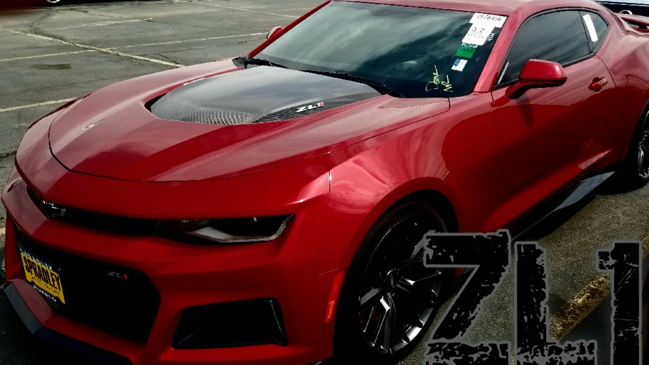 1st TIME SEEING A CAMARO ZL1 AT AUCTION **SUPER CLEAN** - YouTube