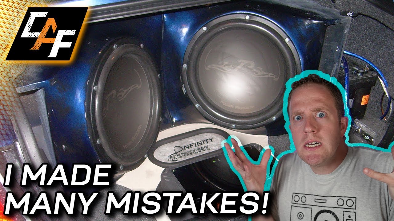 Two 15's in a fiberglass ported box! - OLD BUILD REVIEW - Mistakes to ...