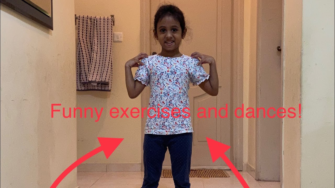 Fun exercises and dances to do at home! - YouTube