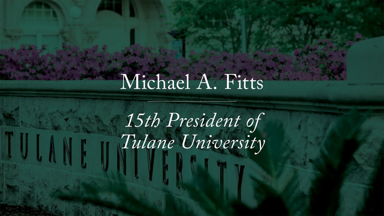 President Michael A. Fitts- Tulane University 2024 Commencement - YouTube