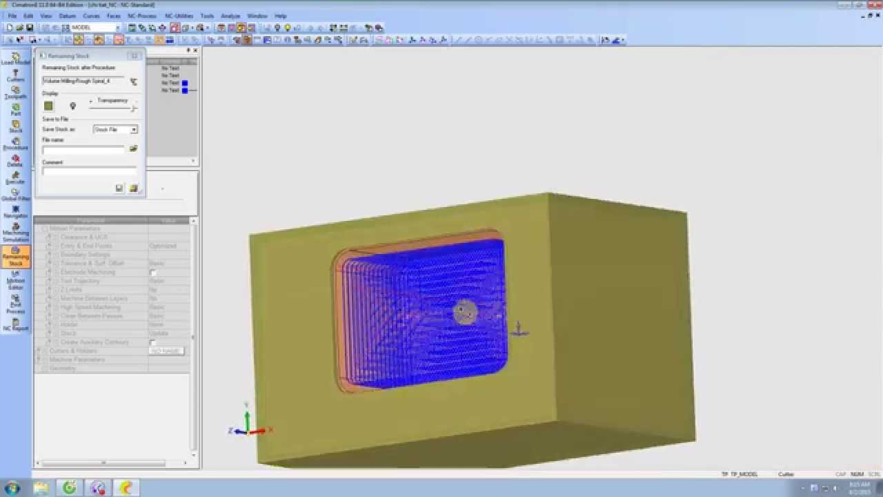 PHAY POCKET VỚI CIMATRON E11 - YouTube