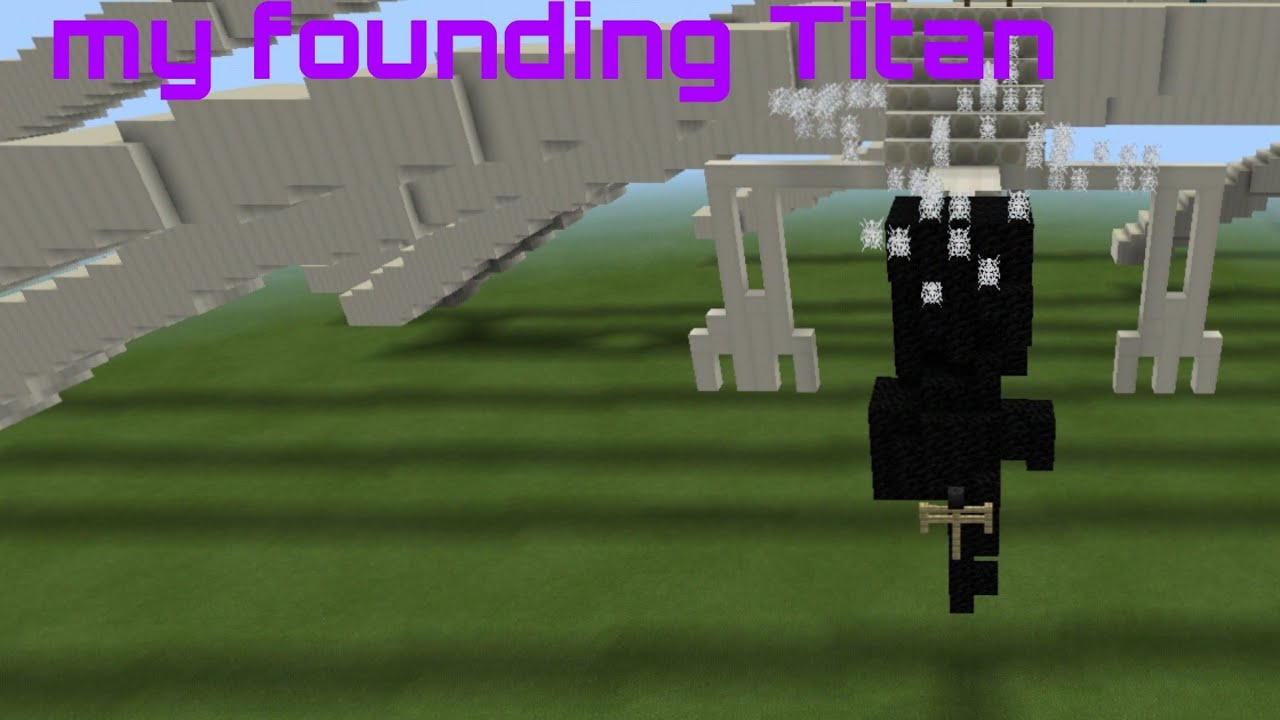 my founding Titan in Minecraft - YouTube