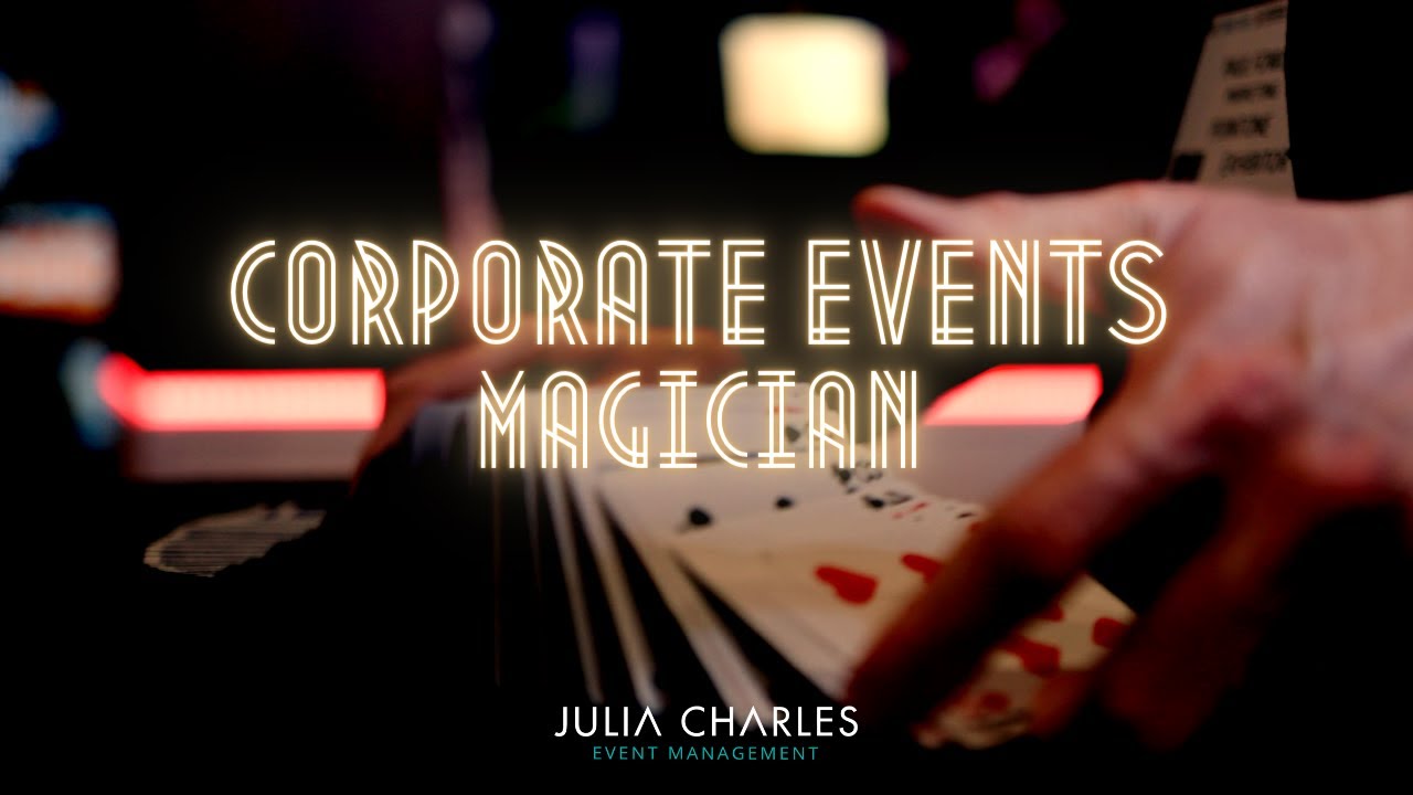 Corporate Events Magician | Make your next brand activation magical ...