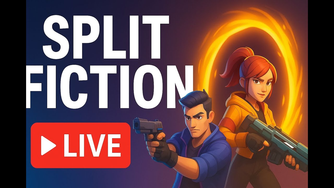 SPLIT FICTION LIVE 🔴 | Epic Co-Op Action Begins | Full Gameplay ...