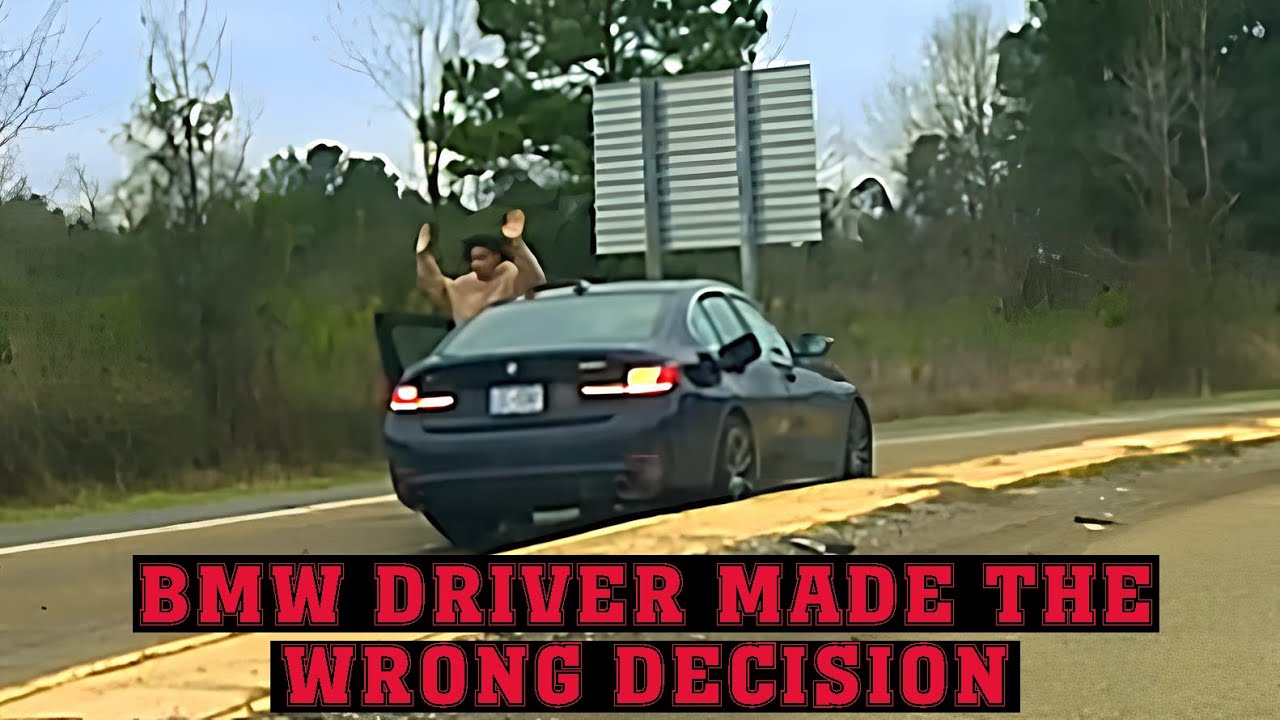BMW driver made the WRONG decision. High Speed Police Chases. - YouTube