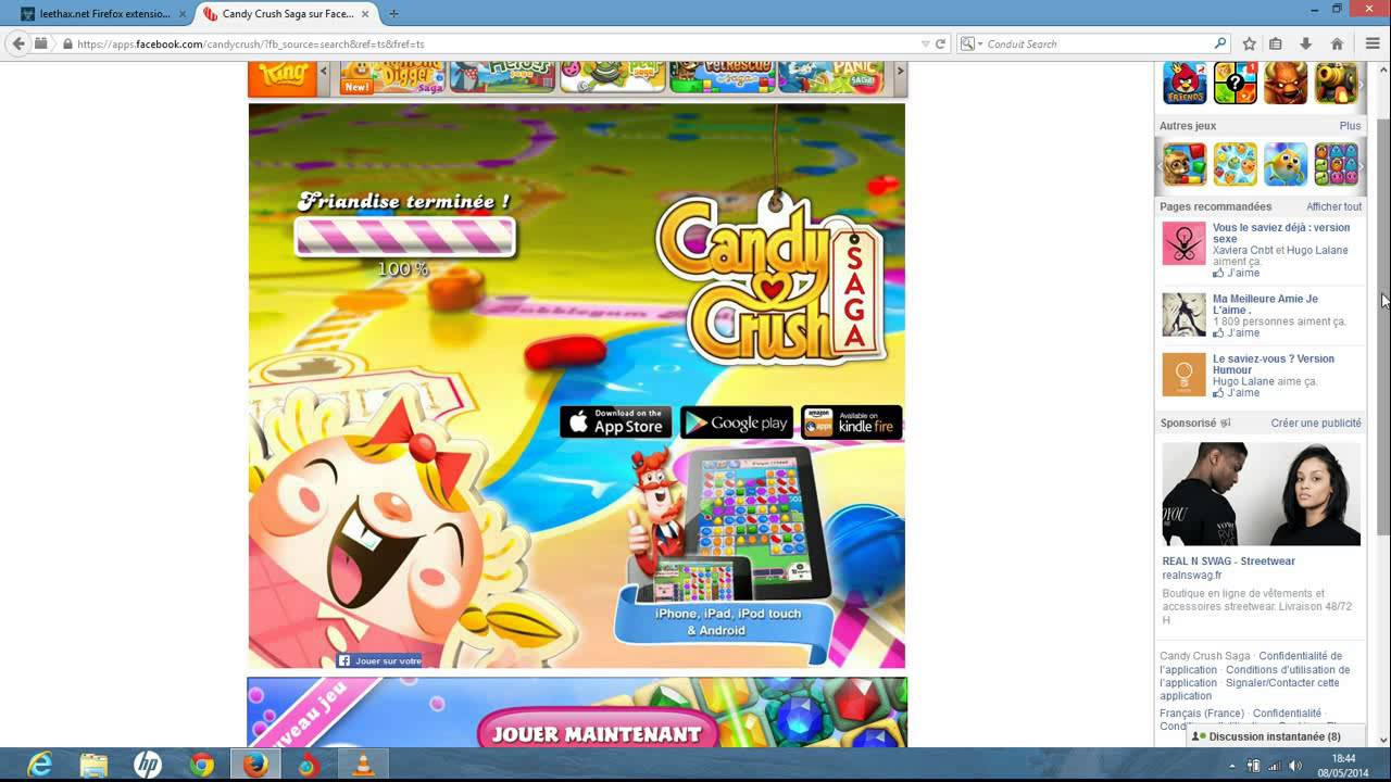 comment cracker candy crush sur pc - YouTube