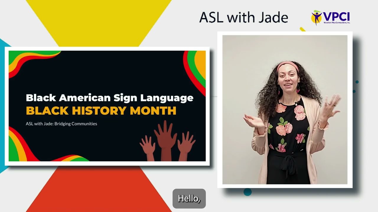 African American Sign Language Voice