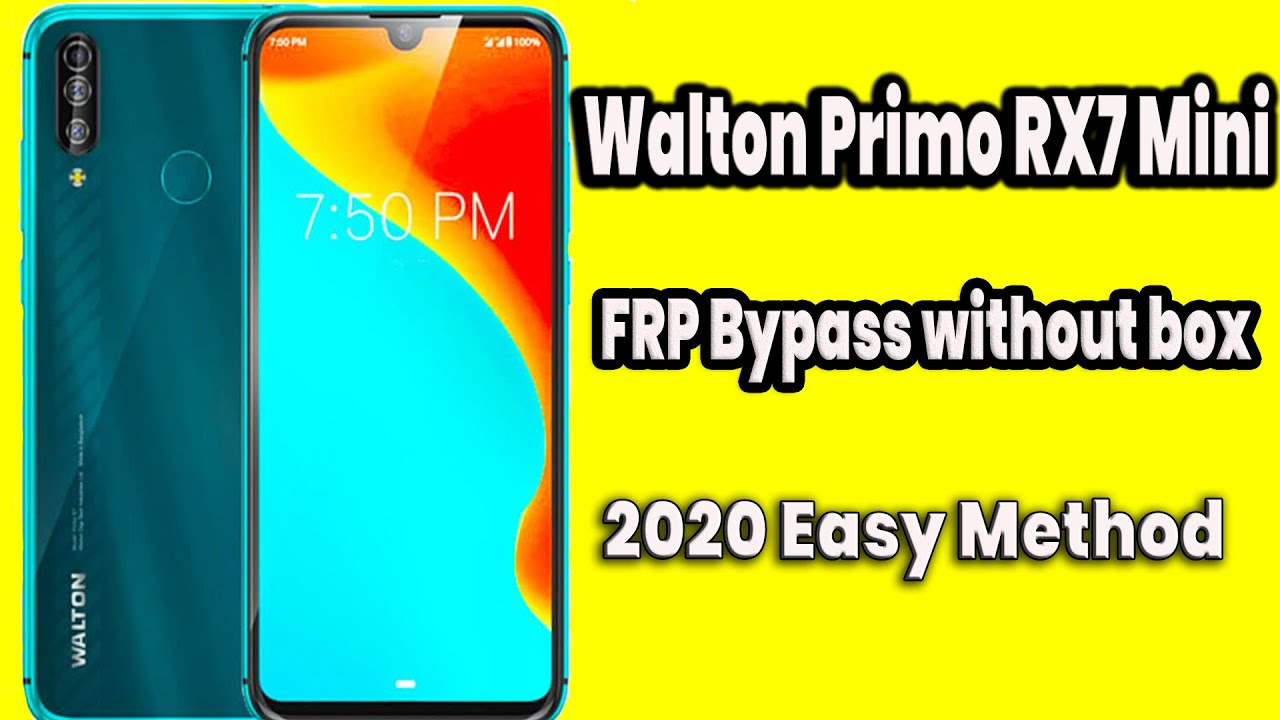 Walton Primo RX7 Mini frp Bypass without box 2020 Easy Method - YouTube