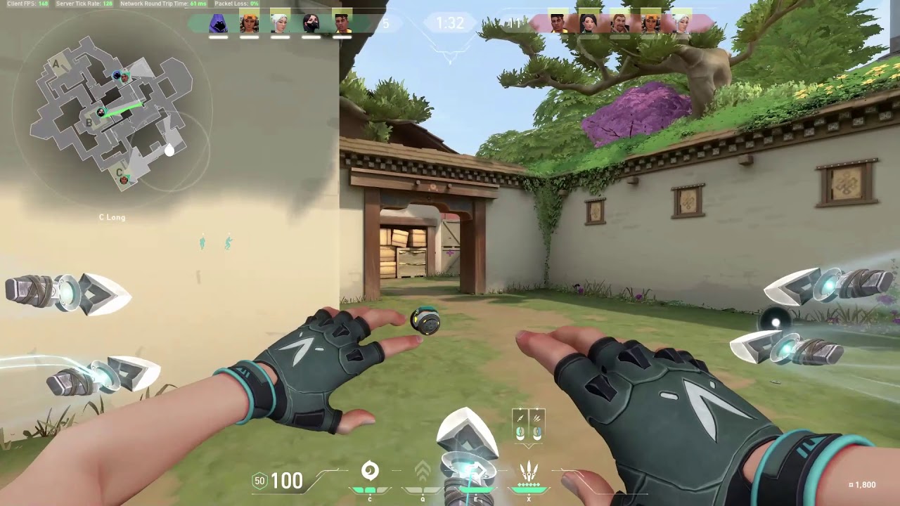 Jett ult 4k - Valorant Clip - YouTube