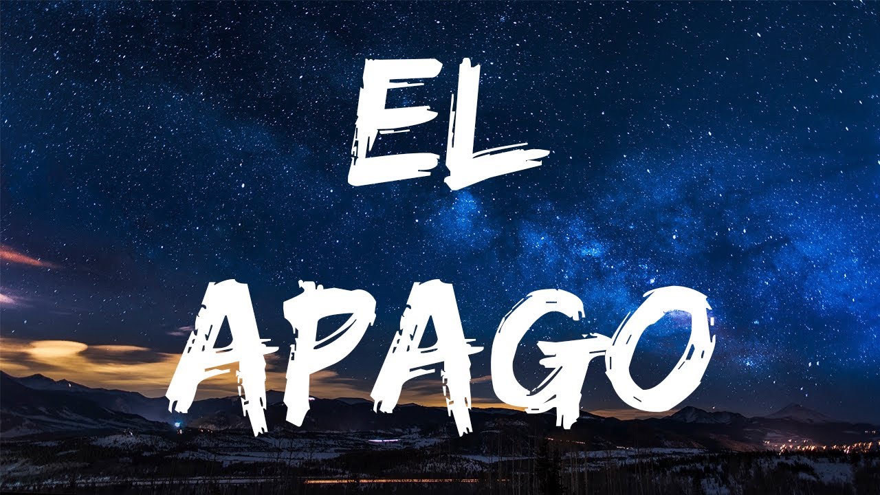 Bad Bunny - El Apagon (Un Verano Sin Ti) Letra - YouTube