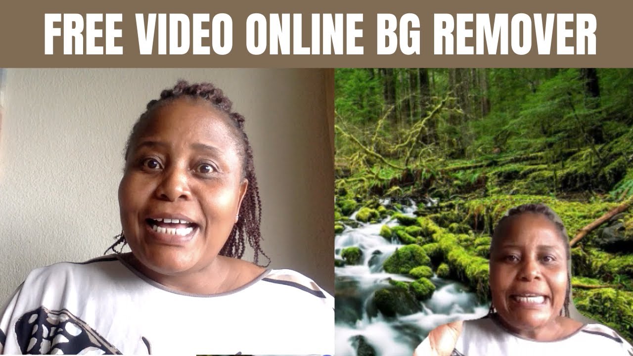 How to remove video background without using green screen - YouTube