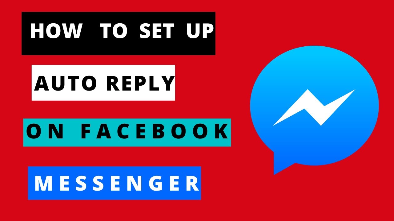 How to set up an auto response for facebook messenger on 2020 - YouTube
