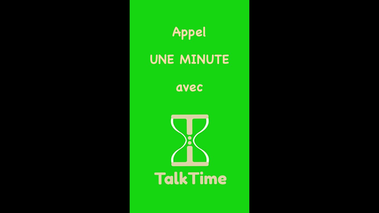 Comment utiliser TalkTime v1.8.0 pour un appel d'une minute - YouTube