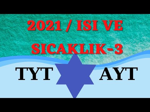 2021/ISI SICAKLIK-3-ISI ALIŞVERİŞİ