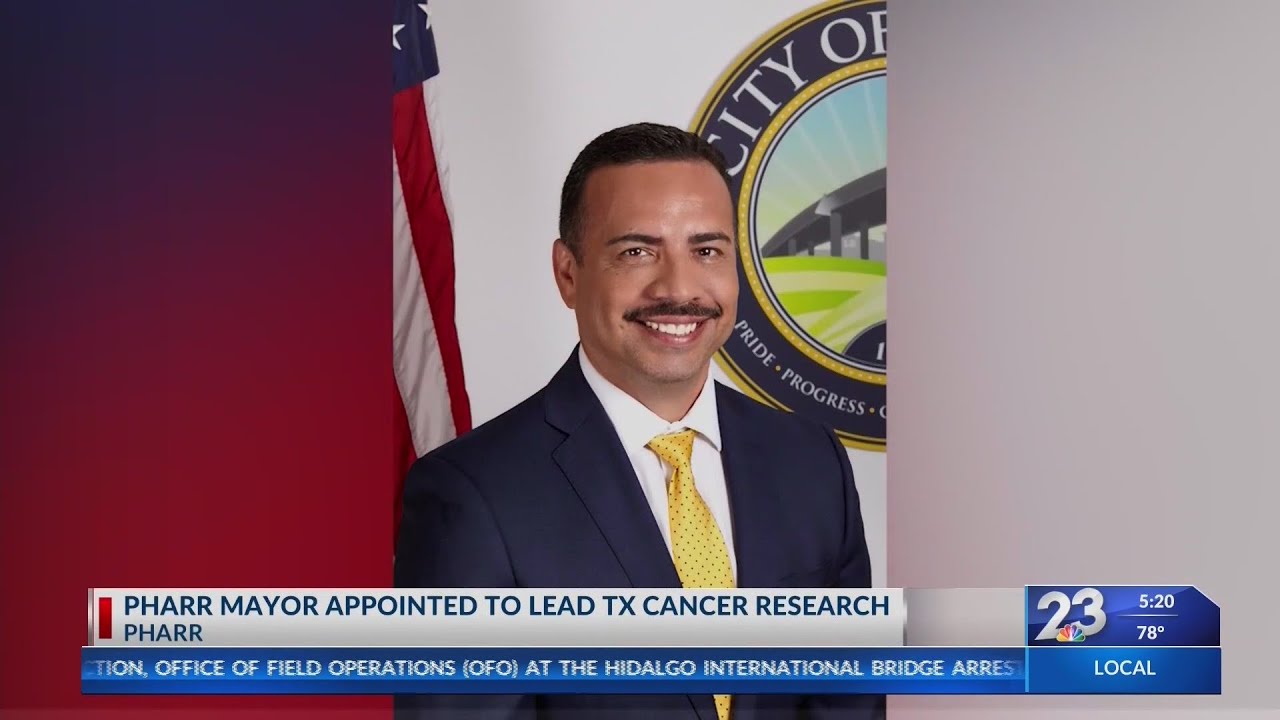 Pharr mayor to lead Texas cancer research - YouTube