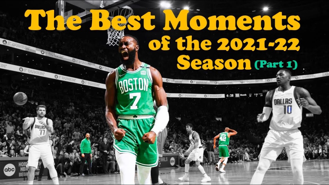 Best Moments of the Boston Celtics' 2021-22 Season (Part 1) - YouTube