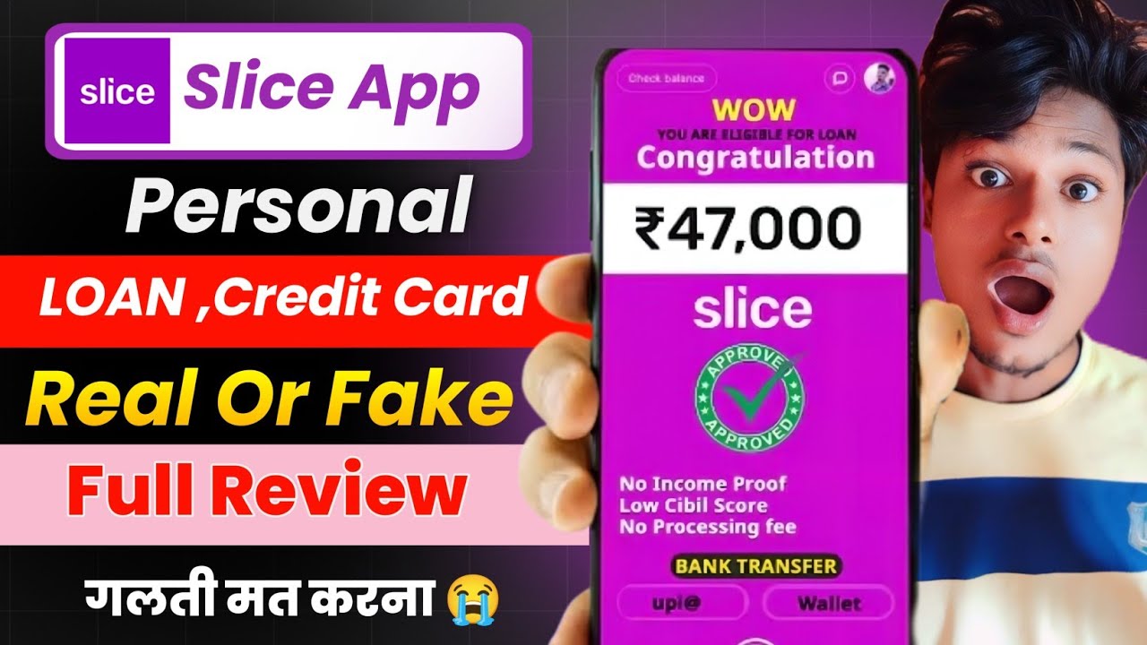 Slice App Review | slice loan app | how to get slice credit card | loan ...