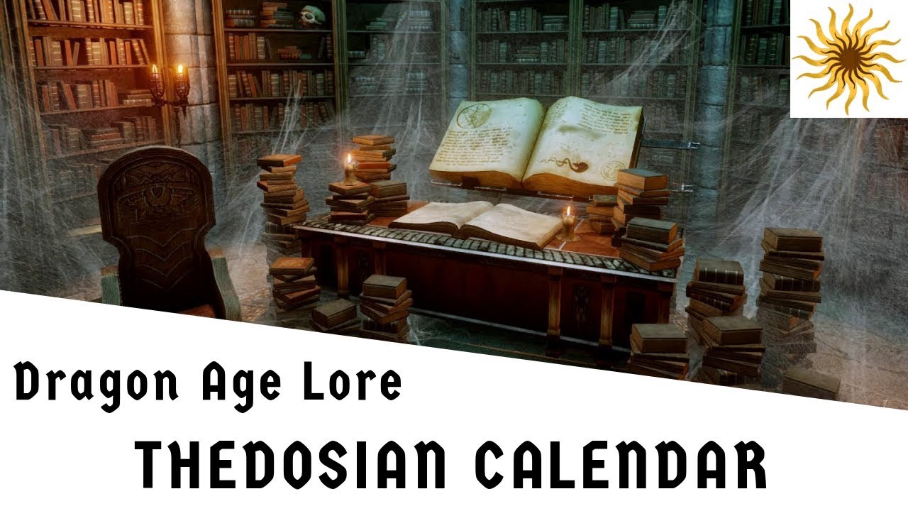 Dragon Age Lore: Thedosian Calendar - YouTube