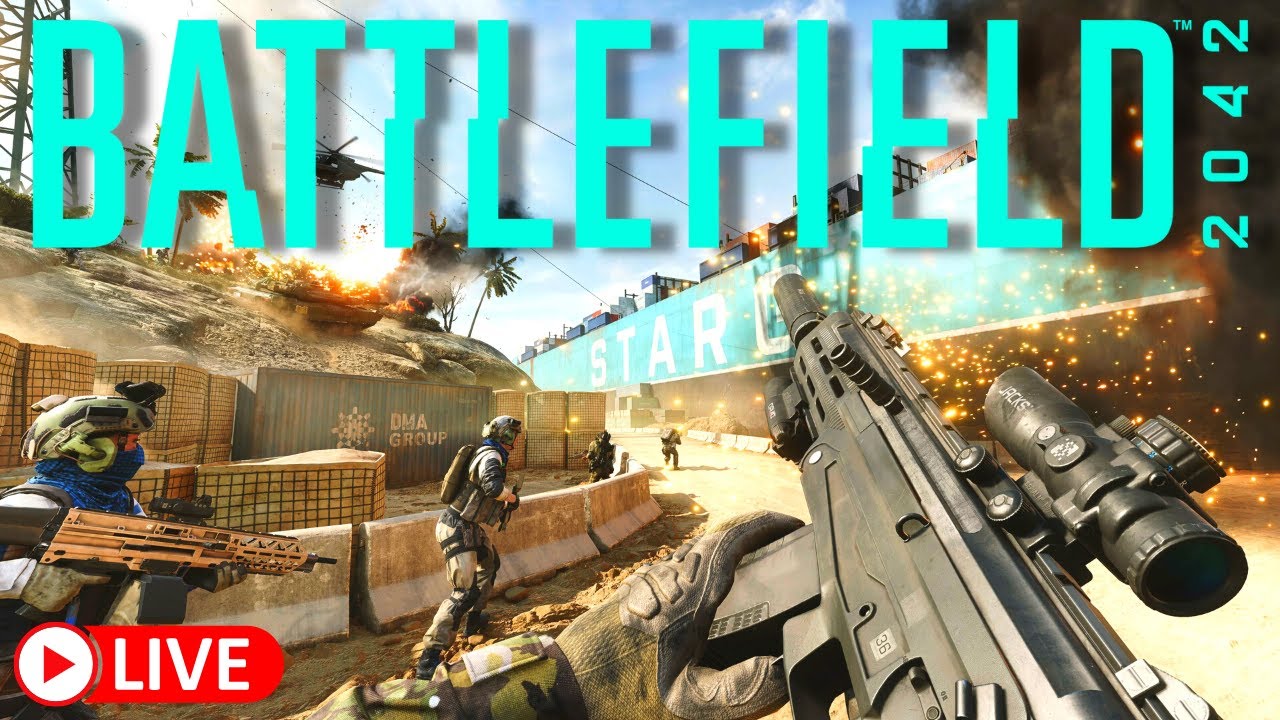 🔴Live Battlefield 2042 Gameplay Season 2 - New Map, New Weapon Unlocks ...