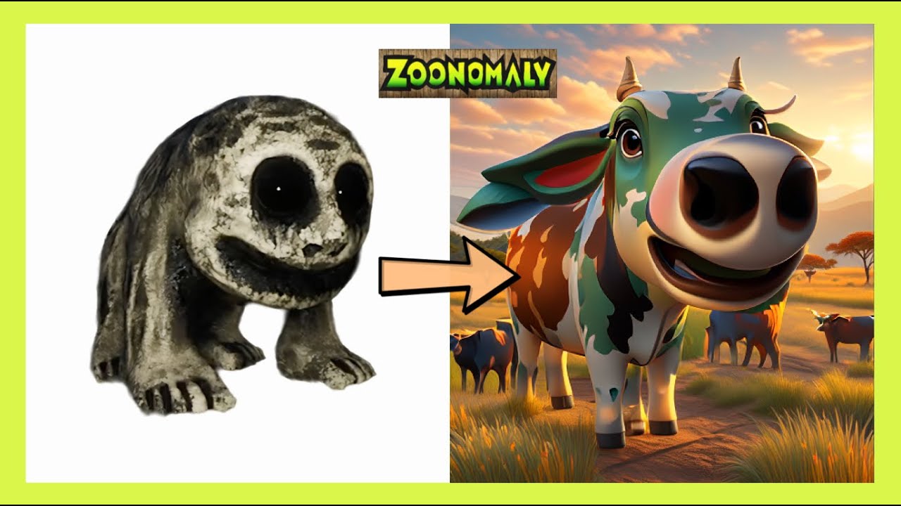 Zoonomaly - Game VS Real Life | All Character Comparison Savanna ...