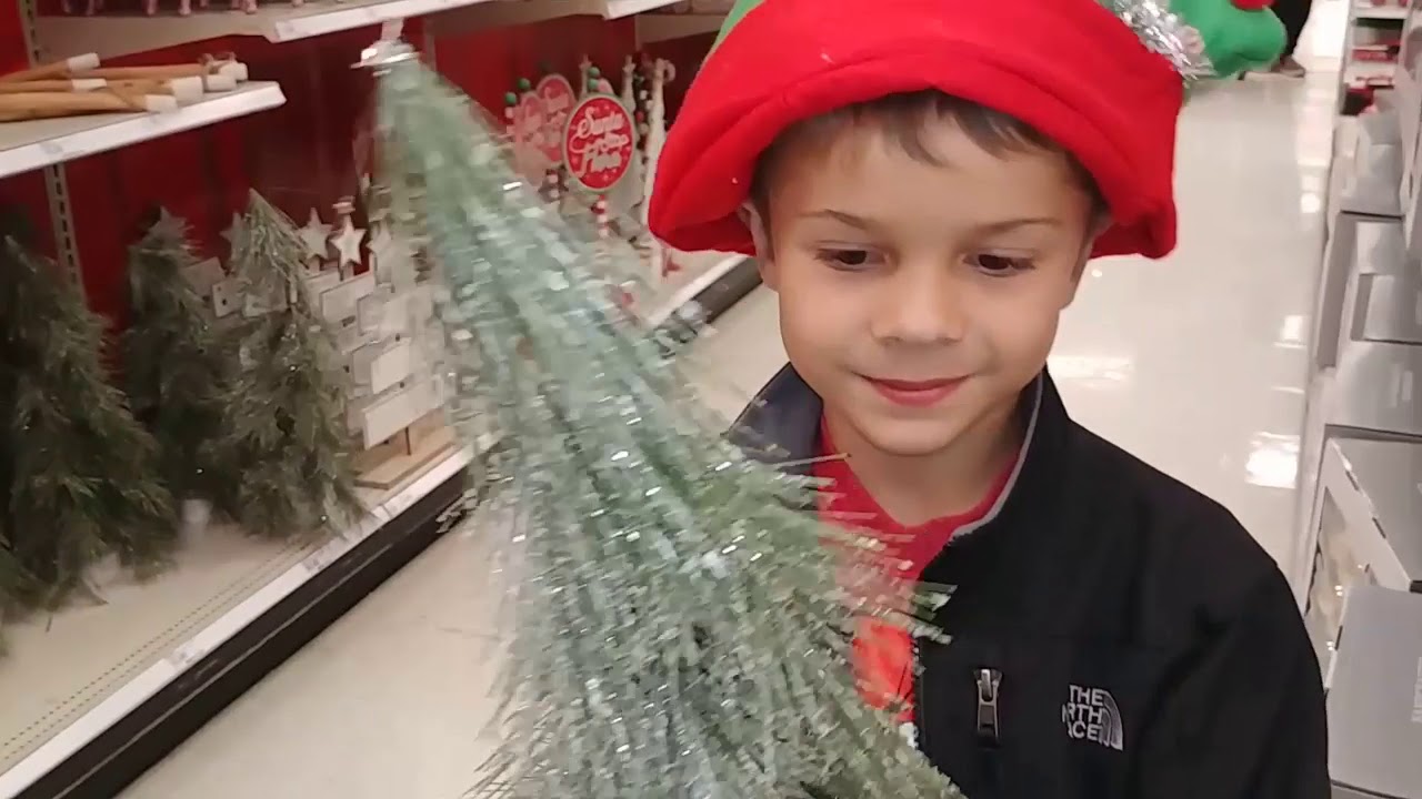 Christmas FUN at Target. LOVE Santa's dance - YouTube
