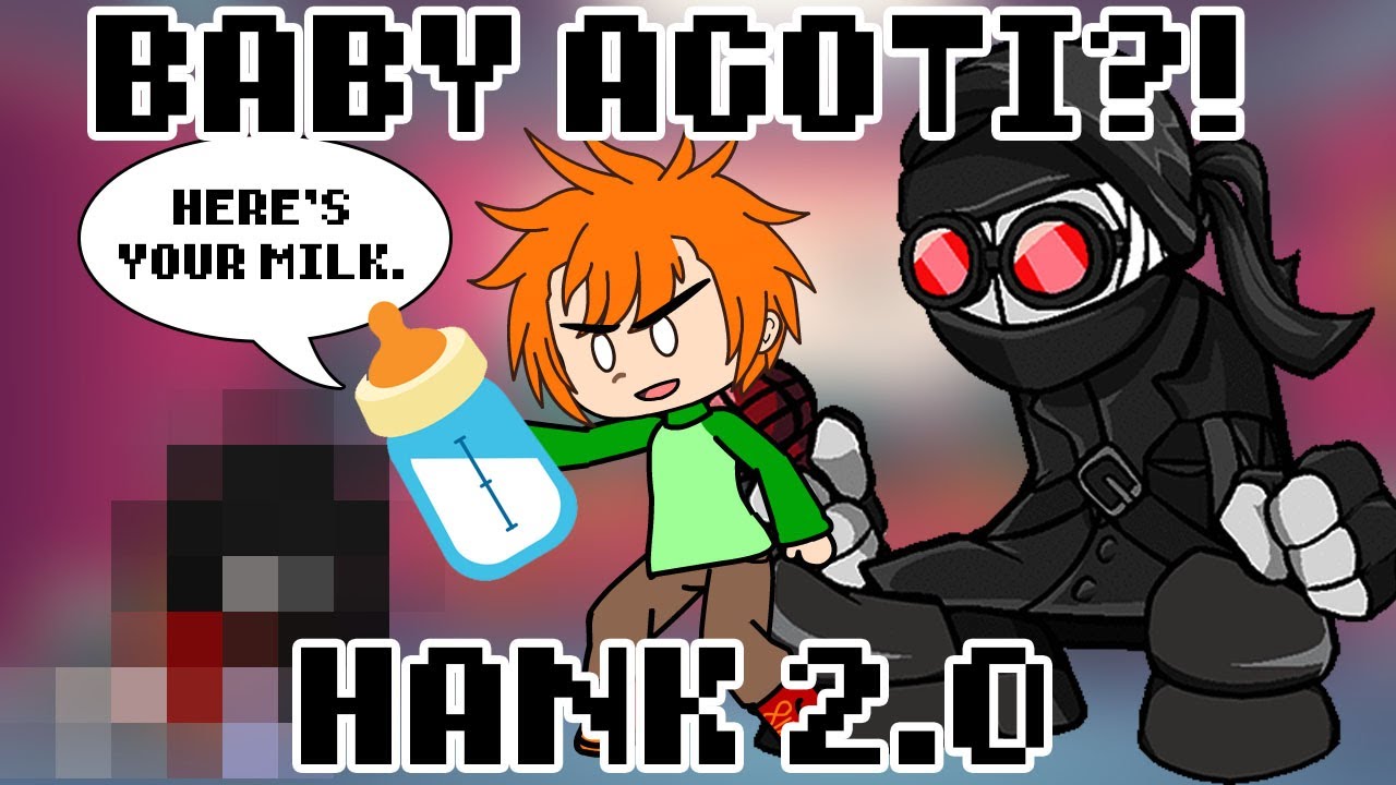 BABY AGOTI!!! | Friday Night Funkin' reacts to HANK 2.0 | xKochanx ...