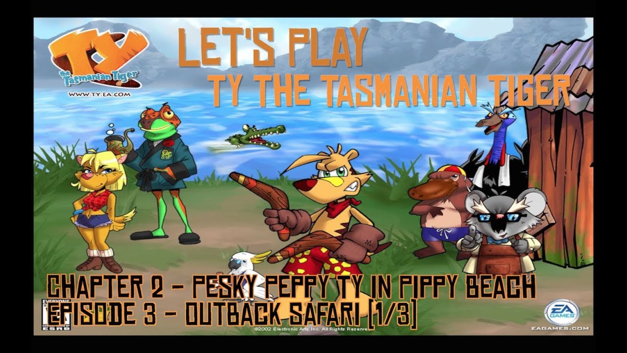 Let's Play Ty the Tasmanian Tiger: Episode 7 - Outback Safari (1/3 ...