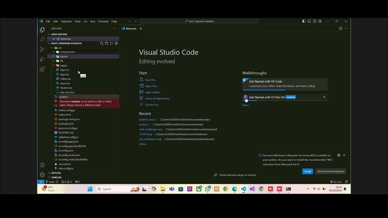 Cara membuat pull request di GitHub (Contoh React.js) - YouTube