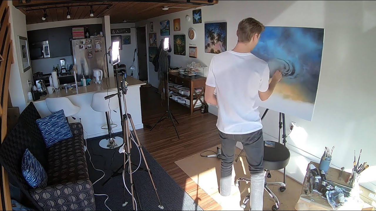 Feliks Kaparchuk is the new Bob Ross - YouTube