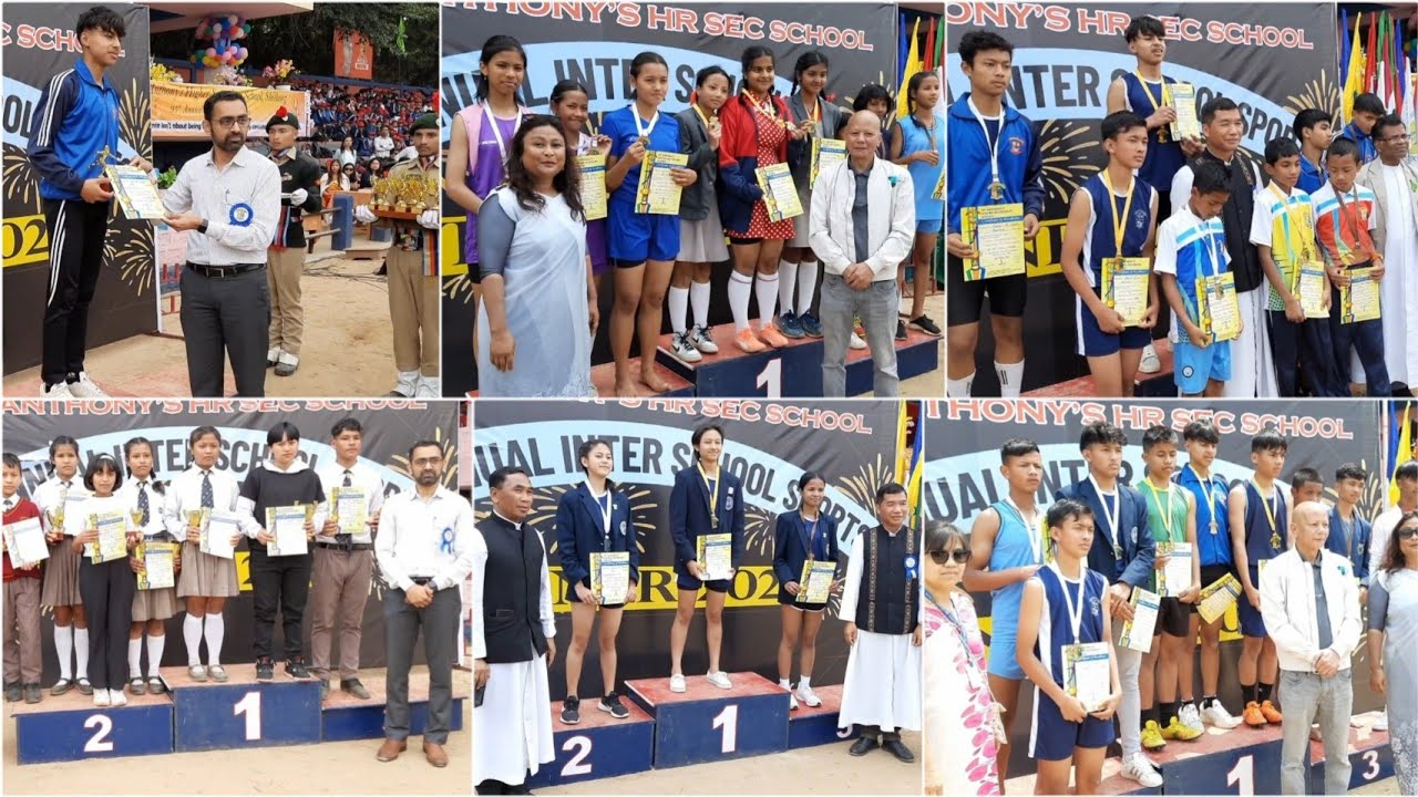 Winners of Inter-School, Inter-House Athletic Competition and Best ...