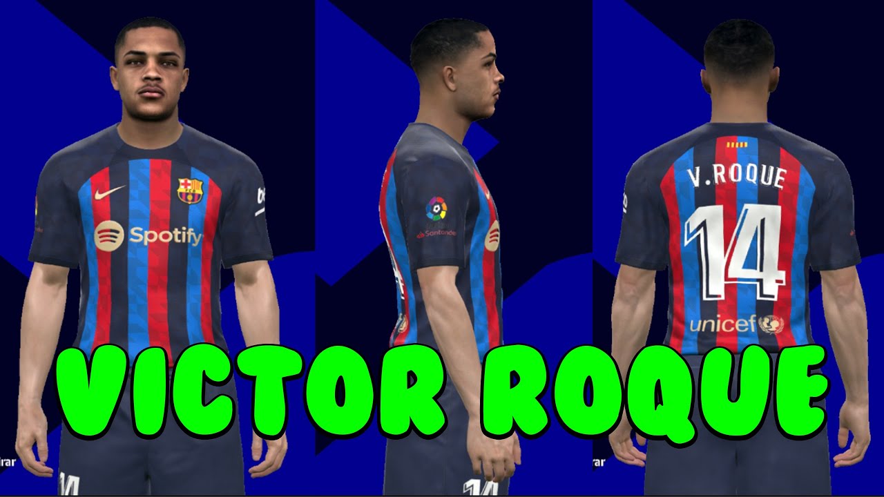 Nueva Face De Victor Roque Para Pes 17 - YouTube