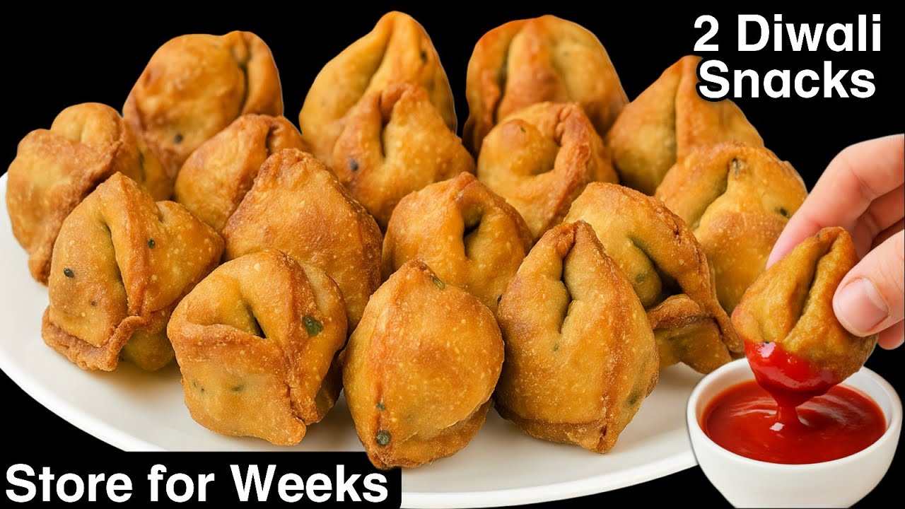 2 Easy & Tasty Diwali Snacks Recipes | easy snacks to make at home ...