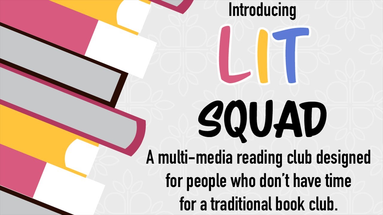 Intro to Lit Squad, the School + State Finance Project Reading Club ...