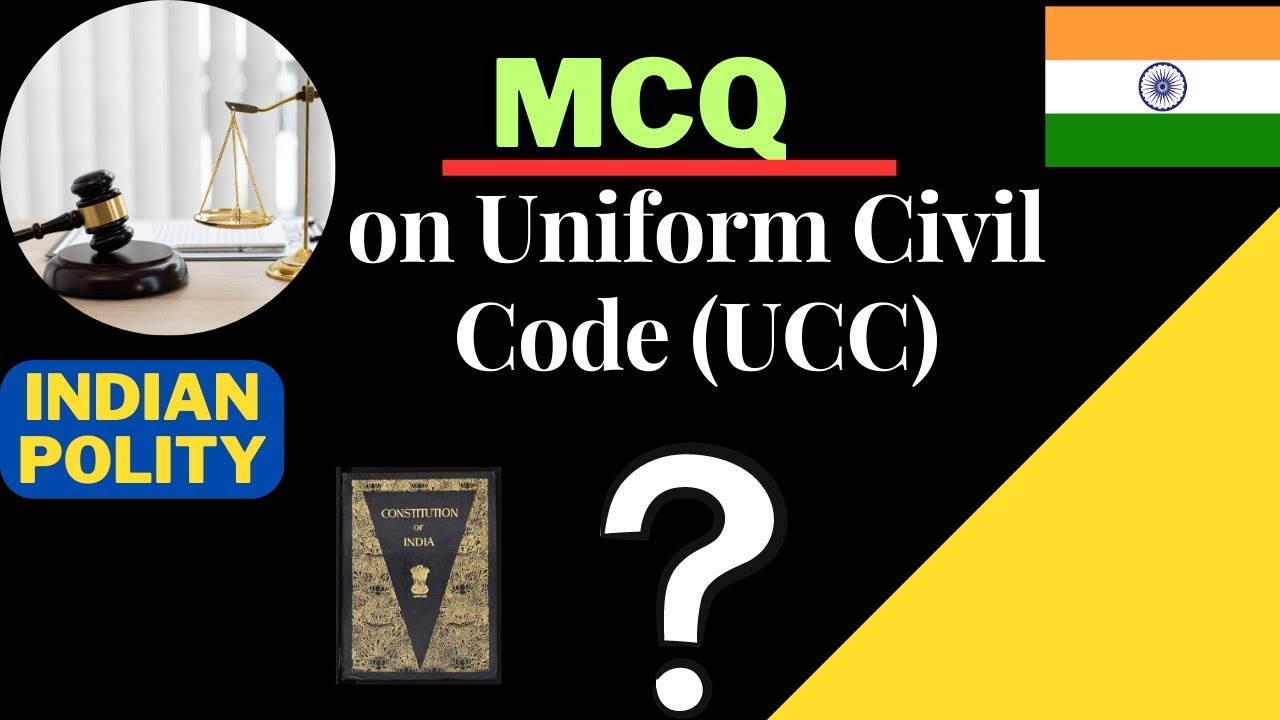 MCQ on Uniform Civil Code/MCQ on UCC/Indian Constitution #indianpolity ...