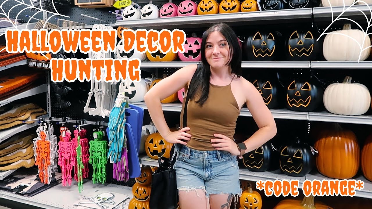 halloween decor hunting 2024 | CODE ORANGE in CNY | At Home, Joann & Michaels walkthrough - YouTube