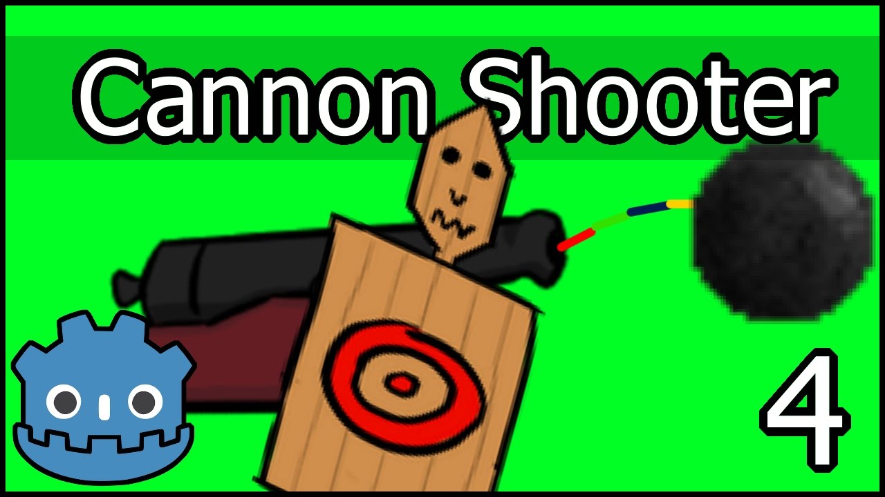 Adding an Enemy Cannon Shooting Godot Engine Tutorial Part 4 - YouTube