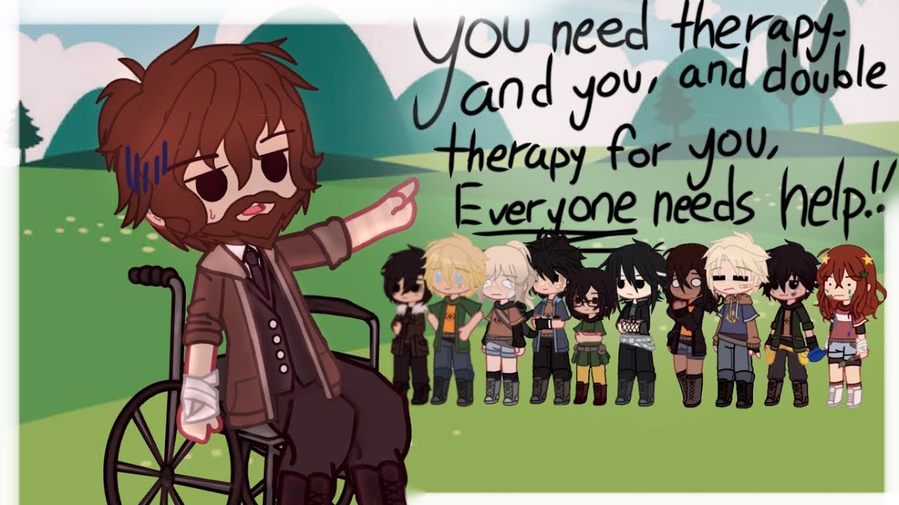 Your getting Therapy! And You, and you! // HoO-PJO // Gacha Meme // ft ...