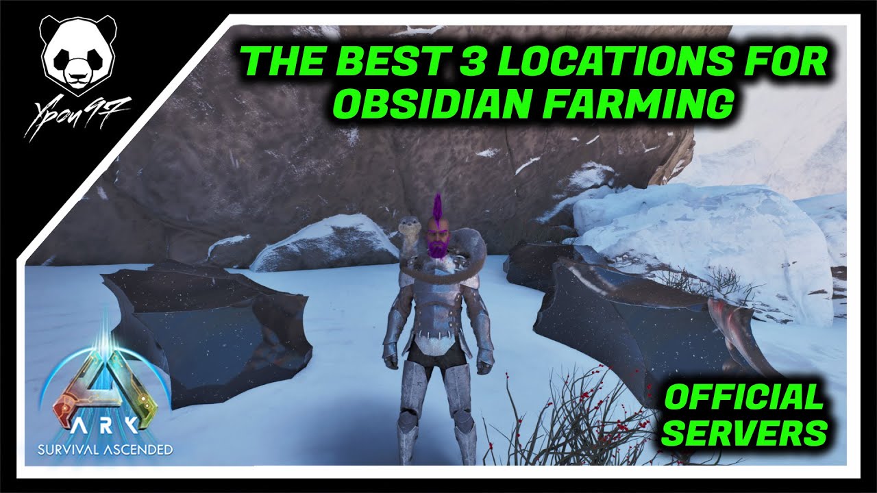 The Best Obsidian Farming Locations In Extinction | ARK: Survival ...