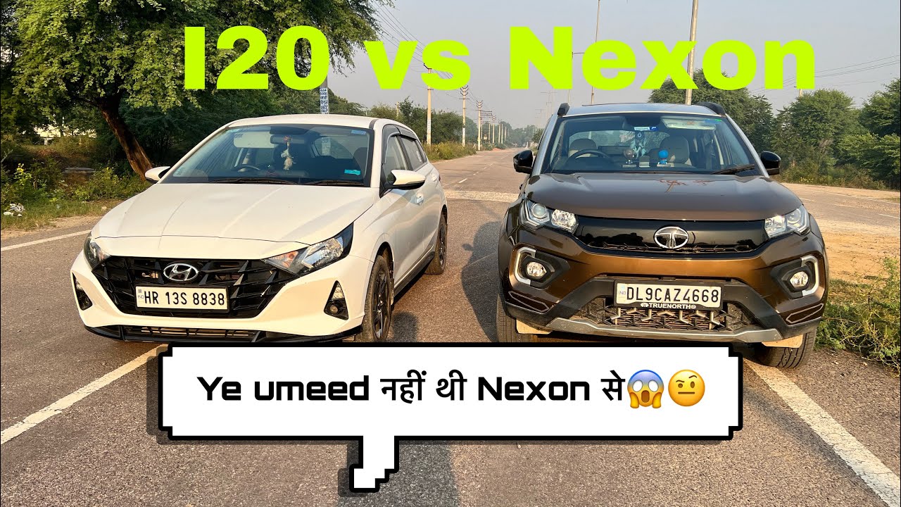 Nexon 2022 vs I20. 2022 Drag Race..!! - YouTube