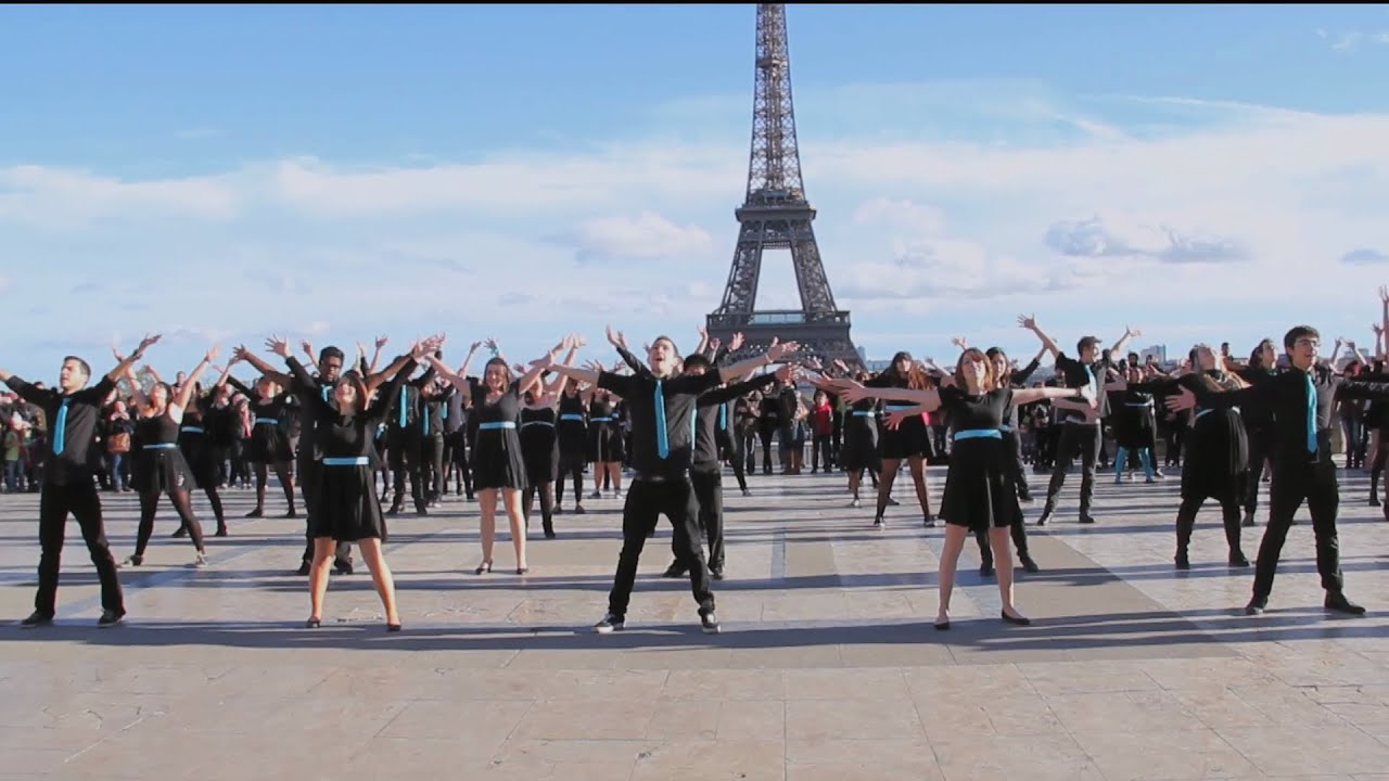 Glee Flash Mob - Paris #6 - 2012 (Official Video) - YouTube