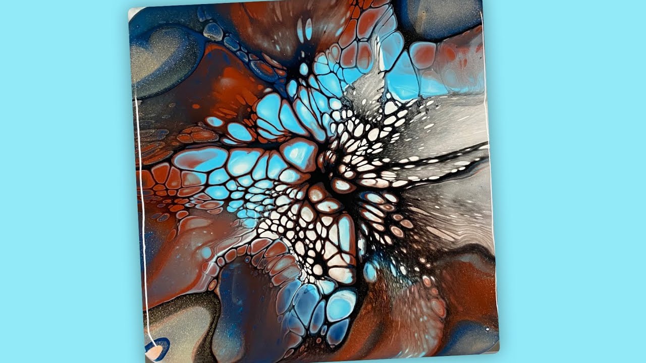 (952) Bloom Technique, Shelee Art, Acrylic Paint Pour - YouTube
