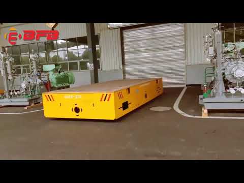20 Ton Battery Powered Transfer Cart, Heavy Load Transfer Carts - YouTube